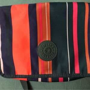 Kipling | Bags | Kipling Striped Crossbody Handbag | Poshmark